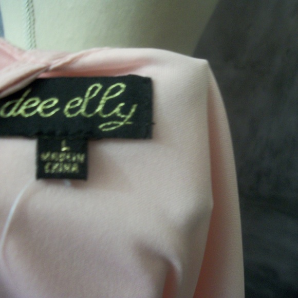 Dee Elly | Dresses | Pale Pink Dee Elly Strappy Dress Size Large | Poshmark